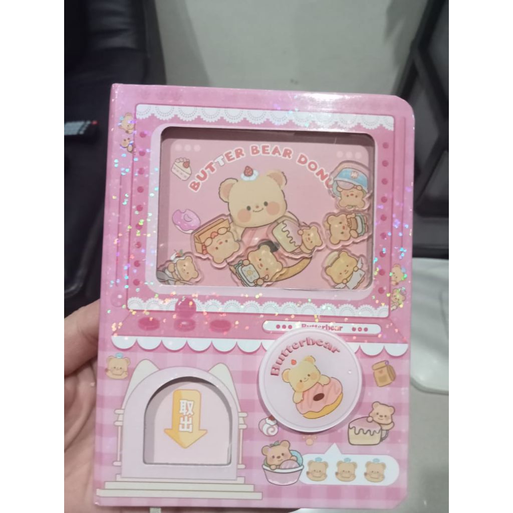 Jual Gachapon notebook -buku tulis mesin Gacha- note book Egg Twister ...