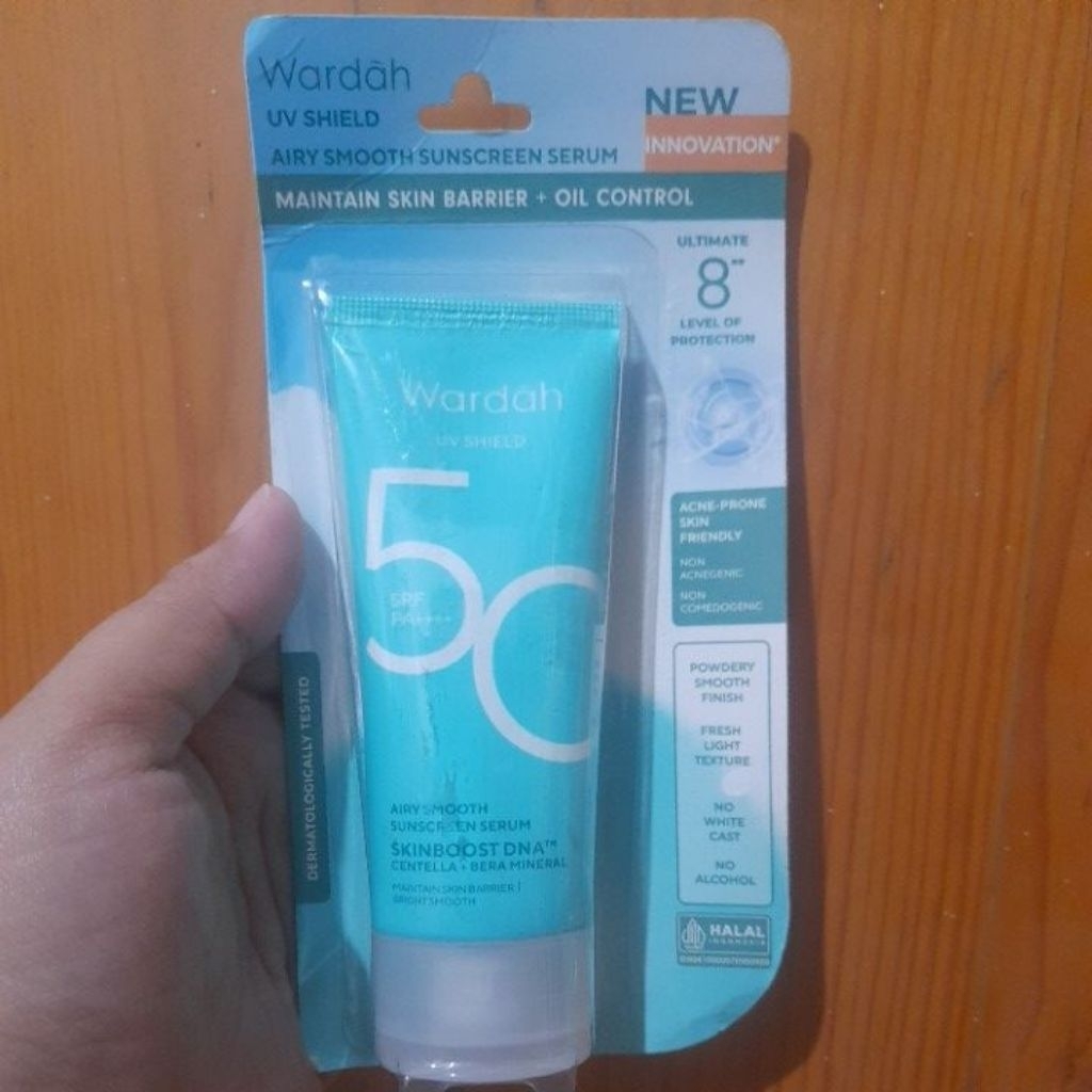 Jual WARDAH AIRY SMOOTH SUNSCREEN 40 ML (DIJAMIN ORI) | Shopee Indonesia
