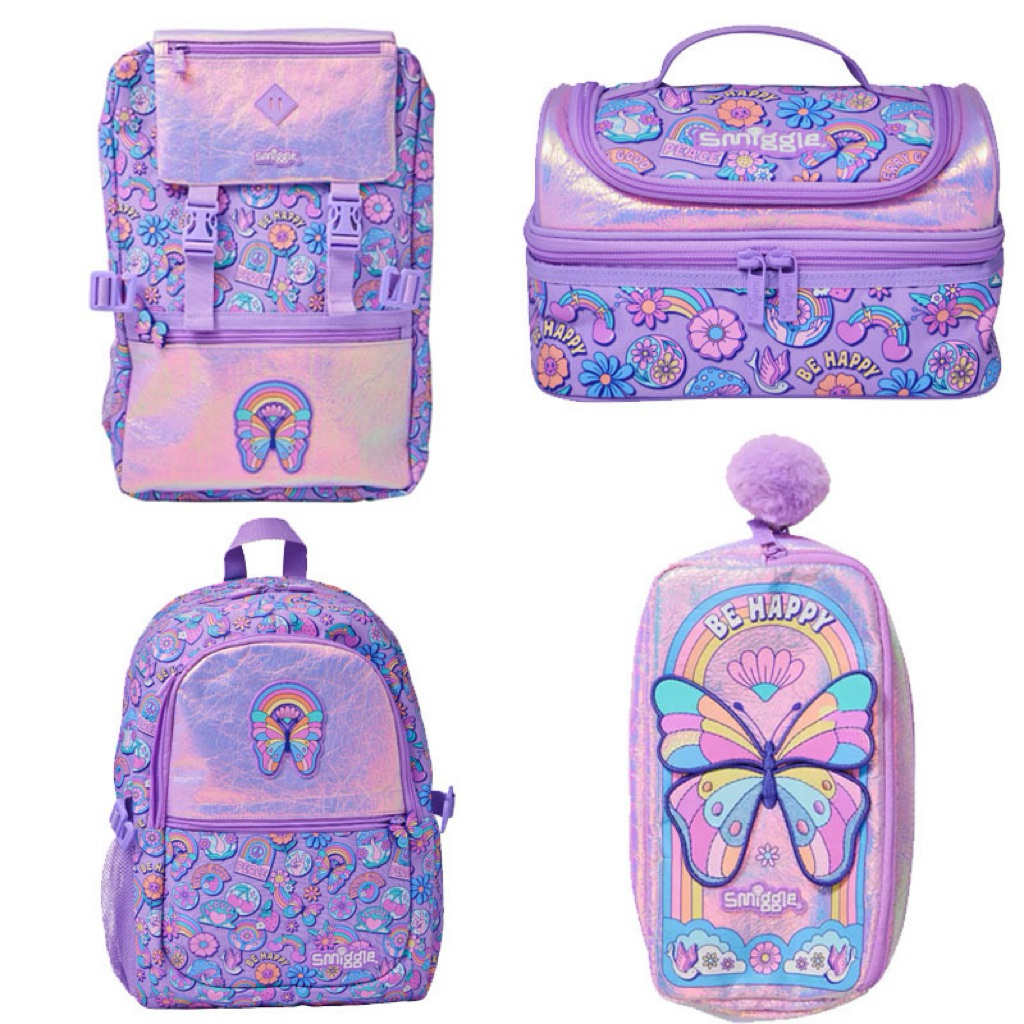 Jual BACKPACK SD SMIGGLE LIMIT BUTTERFLY | Shopee Indonesia