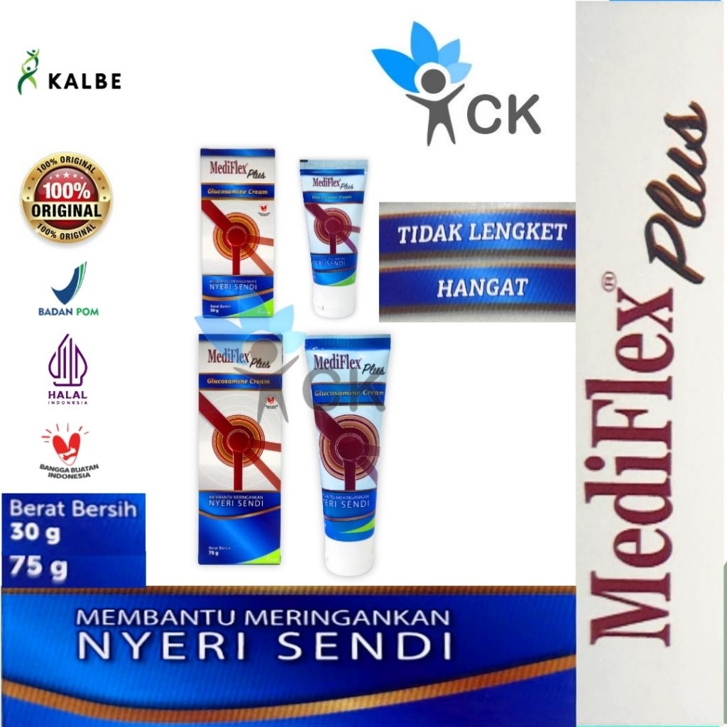 Jual MEDIFLEX PLUS CREAM 30/75 GR, Mengurangi nyeri sendi. | Shopee ...