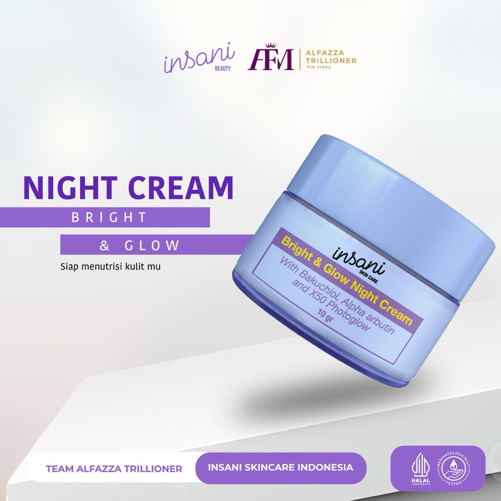 Jual NICH CREAM Glowing Normal ecer INSANI BEAUTI Official INSANI ...