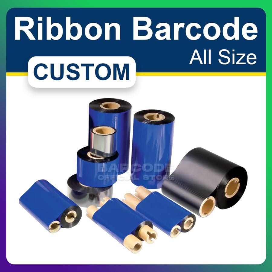 Jual Ribbon Barcode Tinta Printer Label Custom All Size Bahan Premium ...