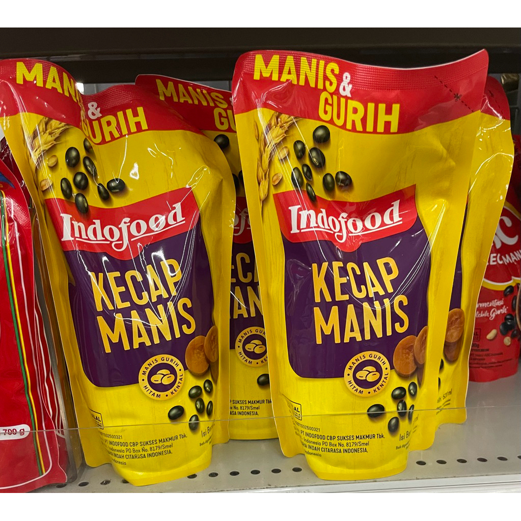 Jual Indofood Kecap Manis 520 l | Shopee Indonesia