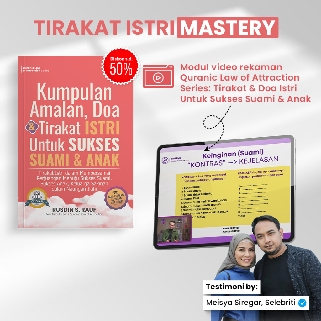 Jual Buku Amalan, Tirakat, dan Doa Istri Sukses Suami & Anak | Doa ...