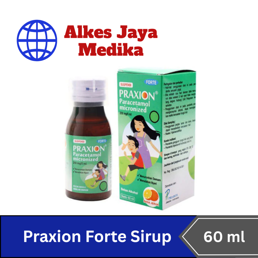 Jual Praxion Forte 60ml - Obat Demam | Shopee Indonesia