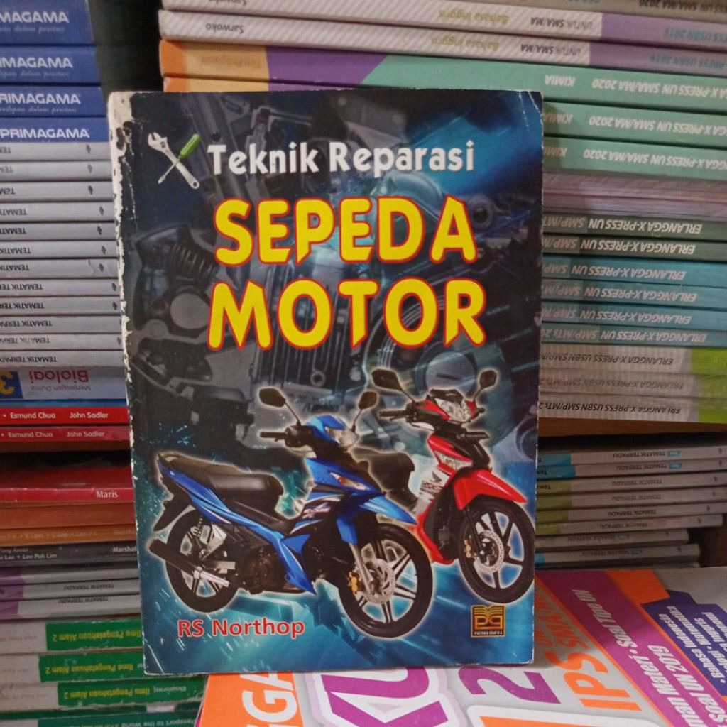 Jual BUKU TEKNIK REPARASI SEPEDA MOTOR | Shopee Indonesia