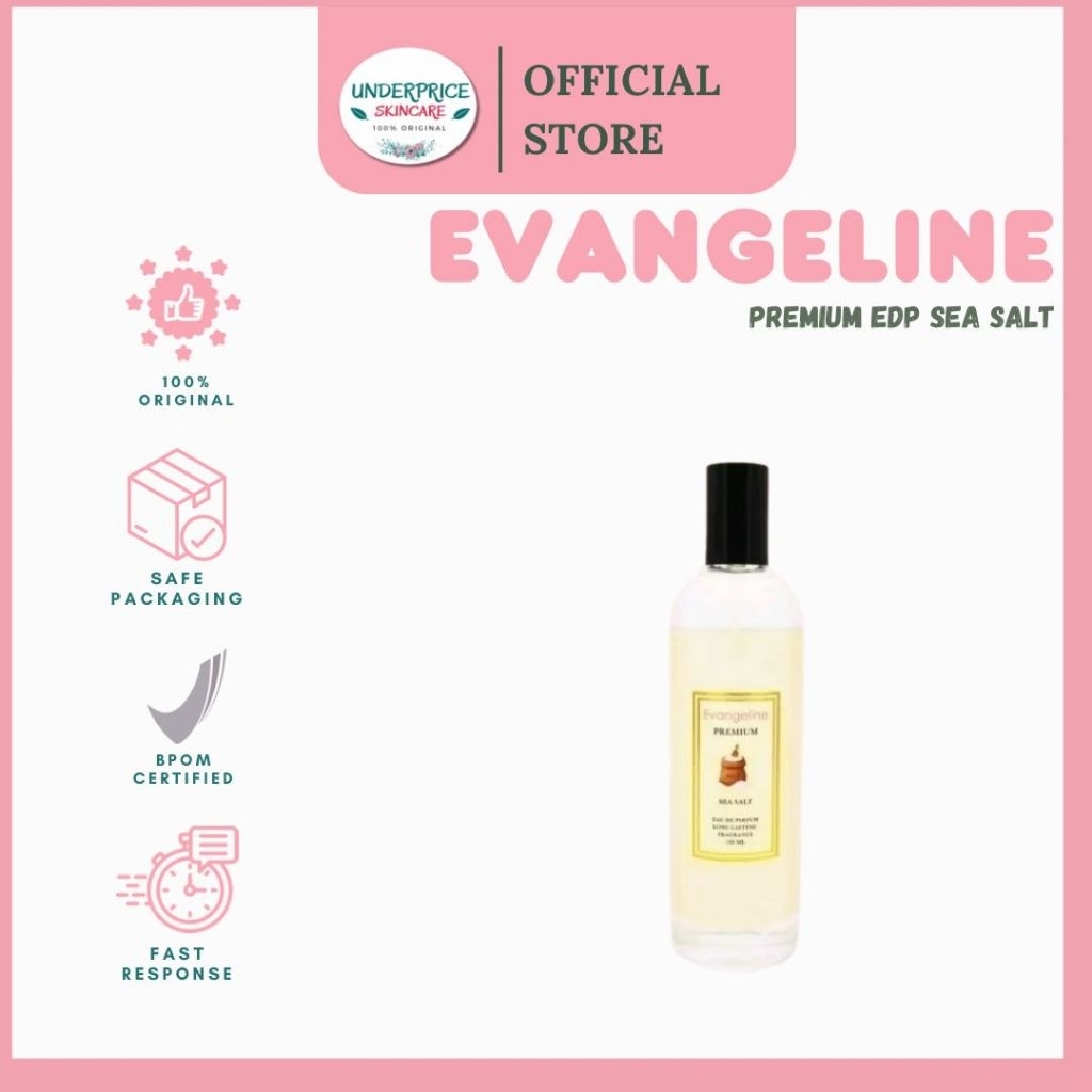Jual EVANGELINE Premium EAU DE PARFUME Sea Salt 100ml | Shopee Indonesia