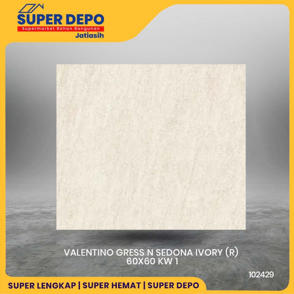 Jual VALENTINO GRESS N SEDONA IVORY (R) 60X60 | Shopee Indonesia