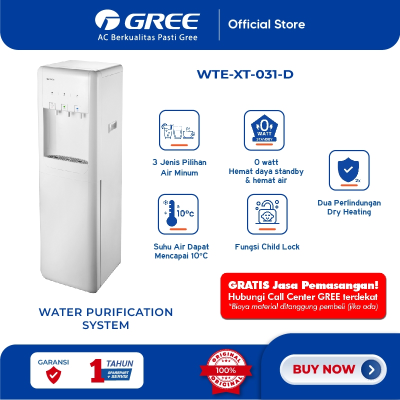 Jual Gree Water Purification System - SnowBreeze Standing Dispenser ...