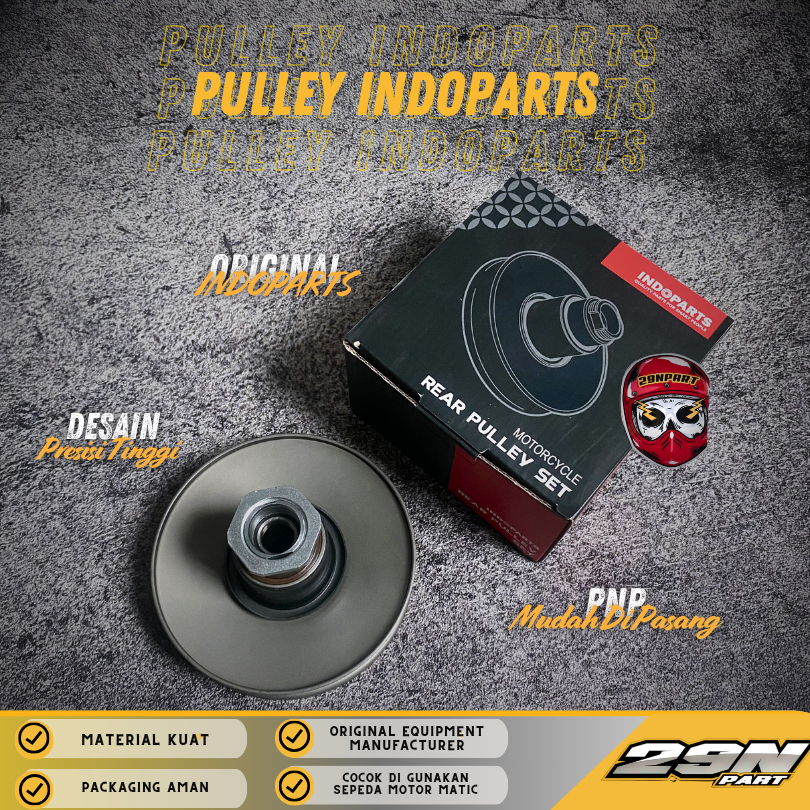 Jual Pully Pulley Assy CVT Motor HONDA BEAT FI POP ESP ORIGINAL ...