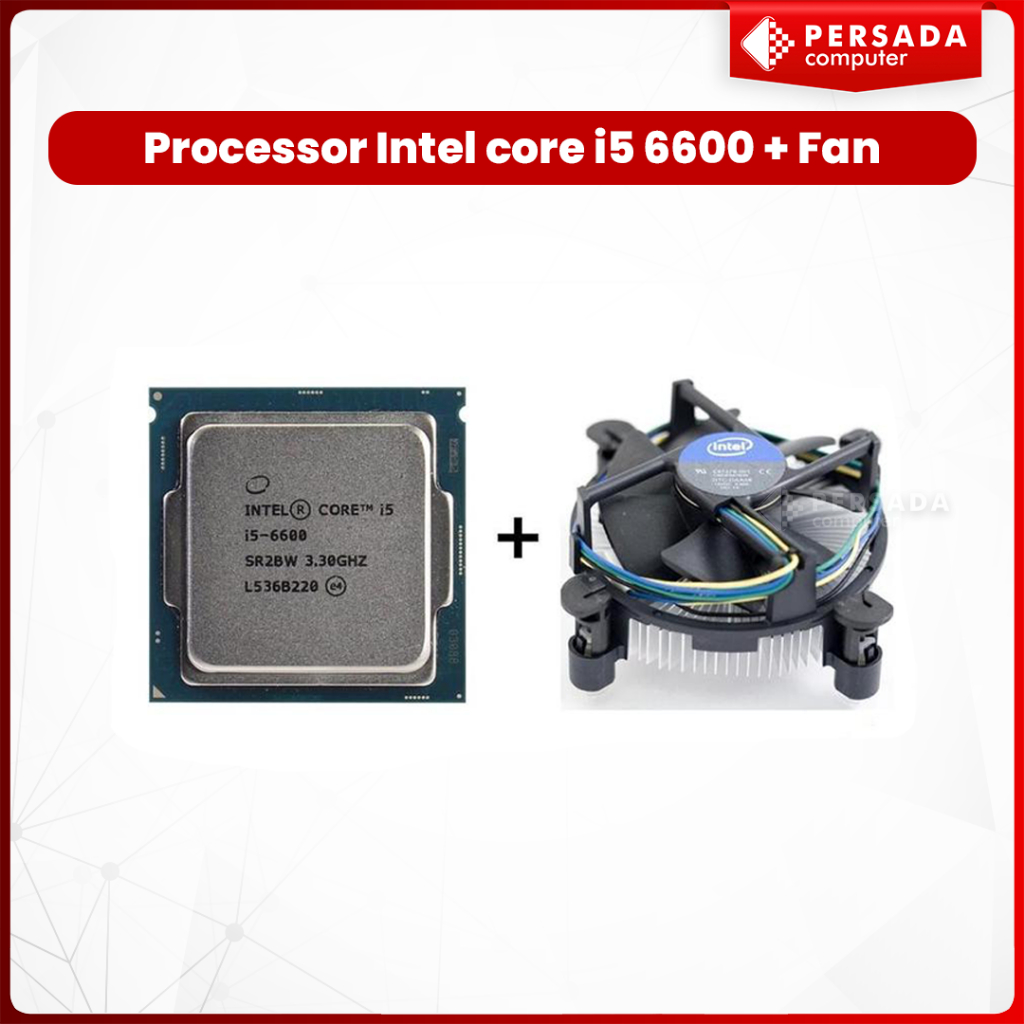 Jual Processor Intel core i5 6600 + Fan | Shopee Indonesia