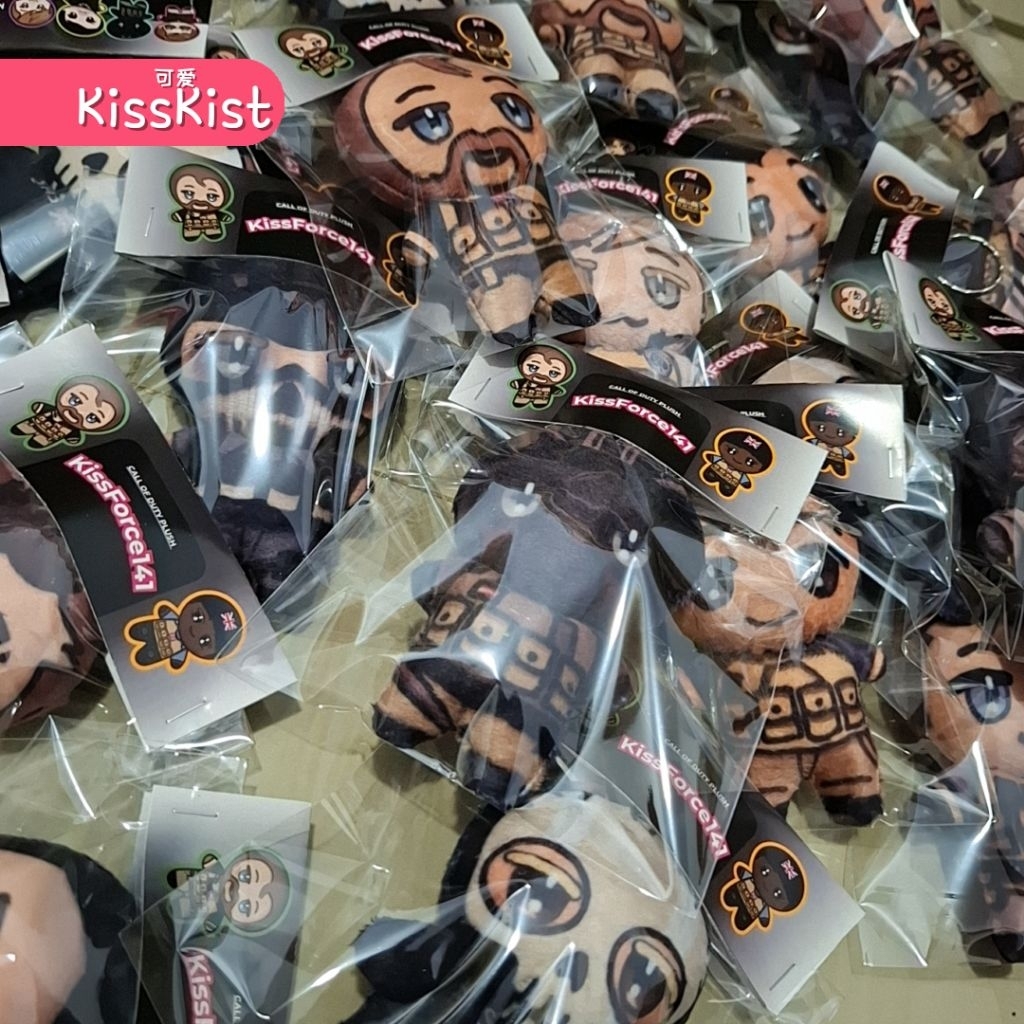 Jual KissForce141 Plush 10cm of Duty Modern Warfare Simon Ghost Riley ...