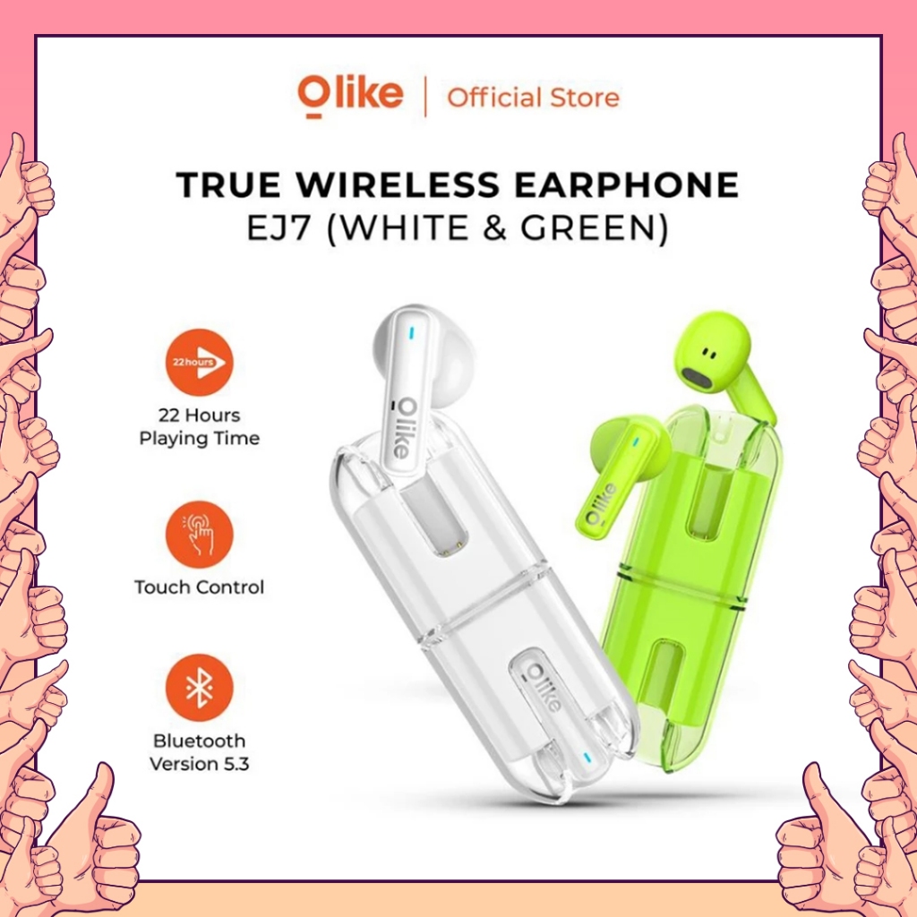 Jual OLIKE BLUETOOTH 5.3 WIRELESS EARPHONES TWS HIFI STEREO HEADSET 22 ...