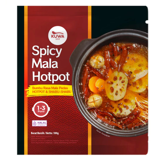Jual Kuwa Spicy Mala Hotpot 100gr Hotpot Kuah Steamboat Instant ...