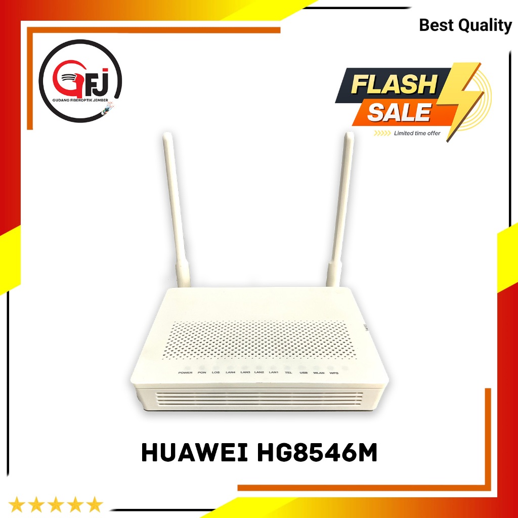 Jual [TERLARIS] MODEM XPON ONT HUAWEI ECHOLIFE HG8546M ORIGINAL ...