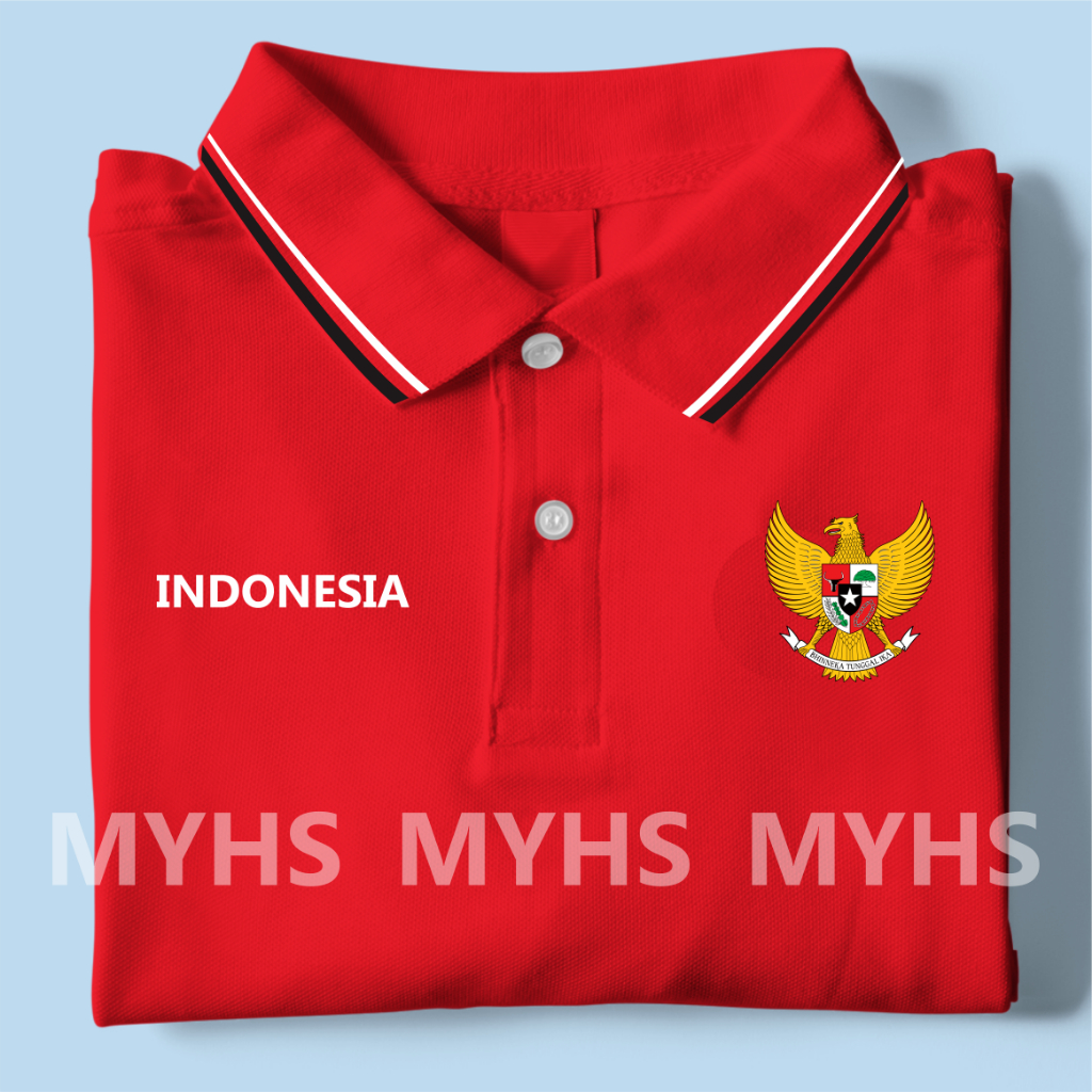 Jual POLO GARUDA INDONESIA - POLO SHIRT BAJU KAOS JERSEY BOLA TIMNAS ...