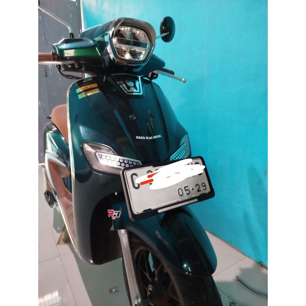 Jual Breket Dudukan Plat Nomor Depan Stylo 160 Cbs Abs Bahan Besi ...
