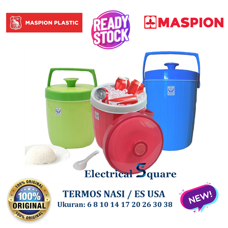 Jual Maspion Termos Nasi Es 6 8 10 14 17 20 26 30 38 Termos Es Batu ...