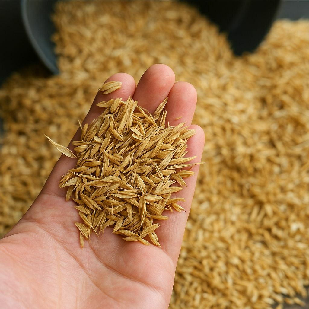 Jual Sekam Padi 1kg kemasan Plastik 5L Volume nya 5 Liter Kulit Beras ...