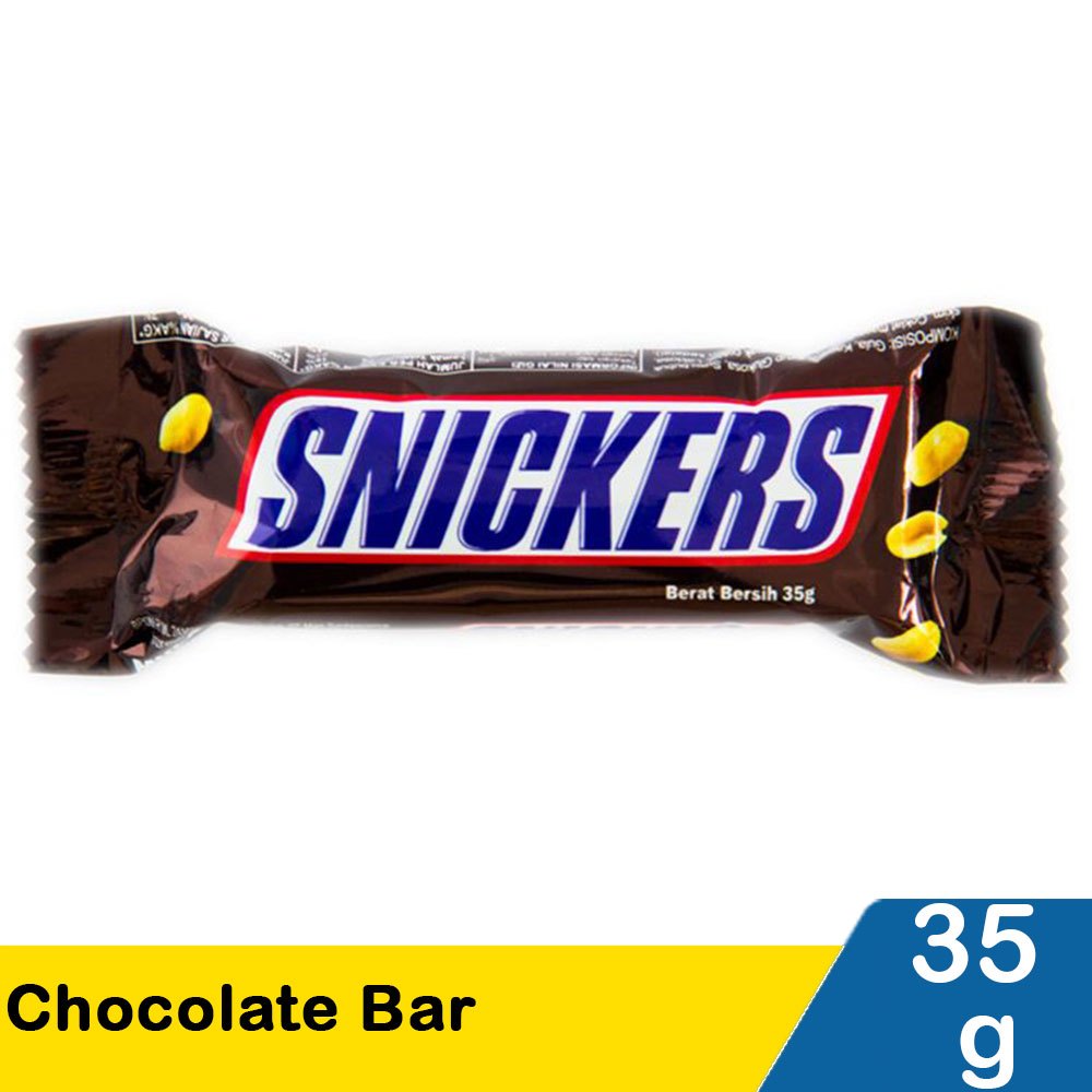 Jual snickers chocolate 35g | Shopee Indonesia