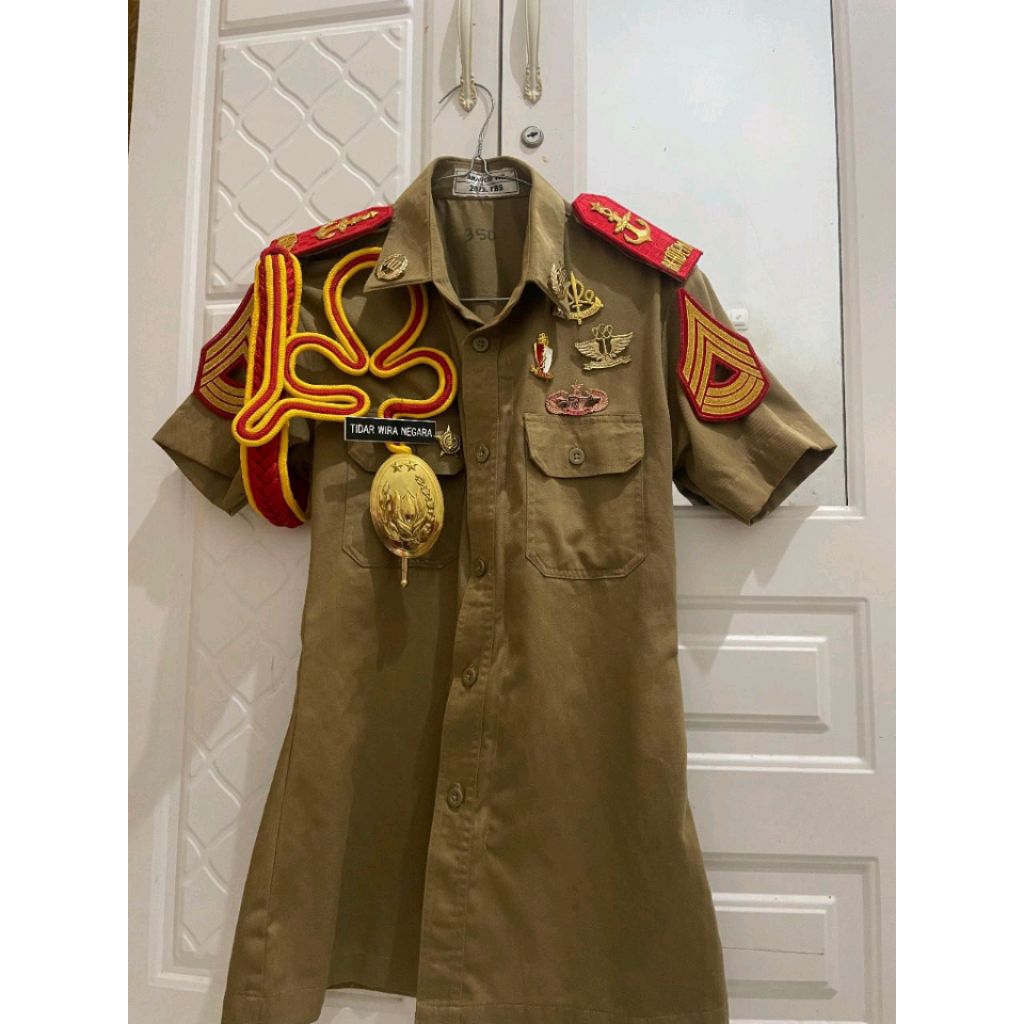 Jual Seragam Baju Dan Celana PDH Taruna Akmil Akademi Militer/Akademi TNI Asli Jatah Taruna ...