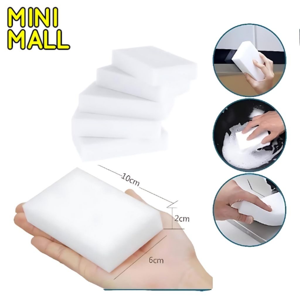 Jual Spons Ajaib Busa Pembersih Nano Magic Spons A143 | Shopee Indonesia