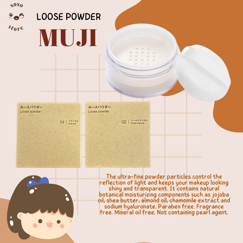 Jual MUJI LOOSE POWDER | bedak tabur MUJI JEPANG | ORIGINAL JEPANG ...