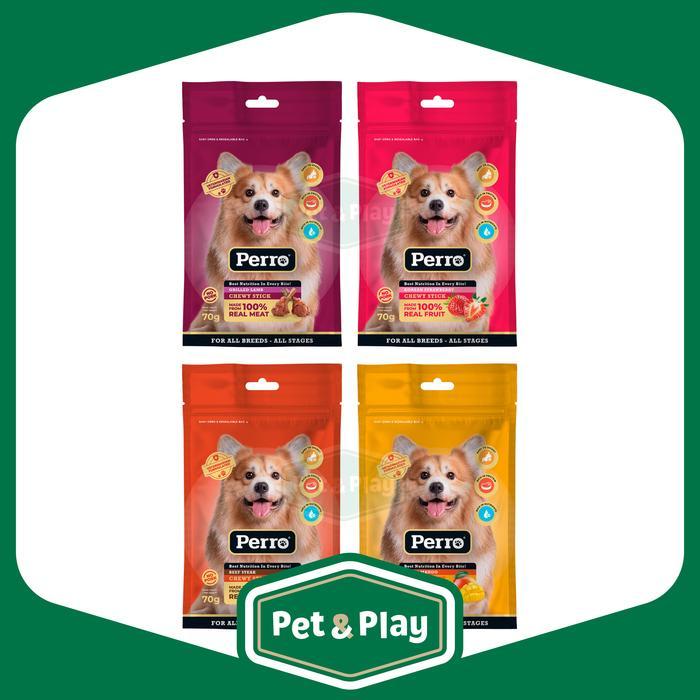 Jual Perro Dog Snack Chewy Stick 70 Gr | Shopee Indonesia
