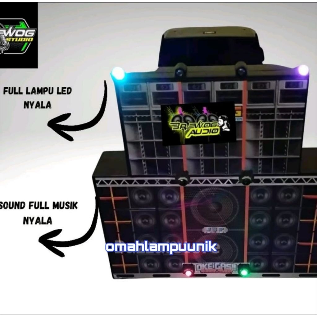 Jual DT-17 Sound Horeg Ok Gas Aksesoris Bisa DiPasang Untuk Mainan ...