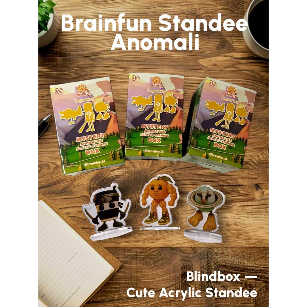 Jual Brainfun Blind Box Koleksi Figure Italian Indonesian Anomali ...