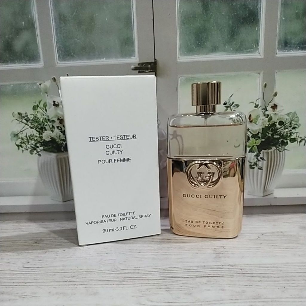 Jual Gucci guilty pour femme tester edt 90ml | Shopee Indonesia