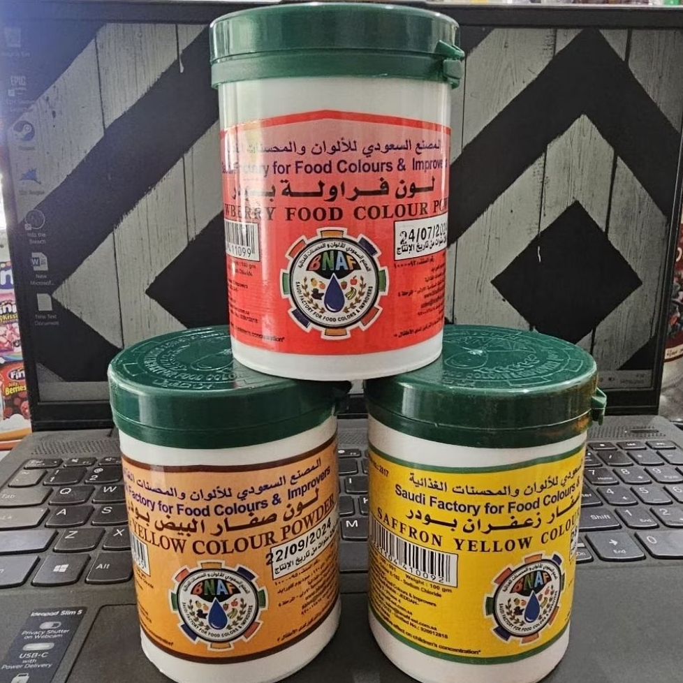 Jual Saffron BIN AFIF Yellow Colour Powder Zafaron | Safron | Pewarna ...