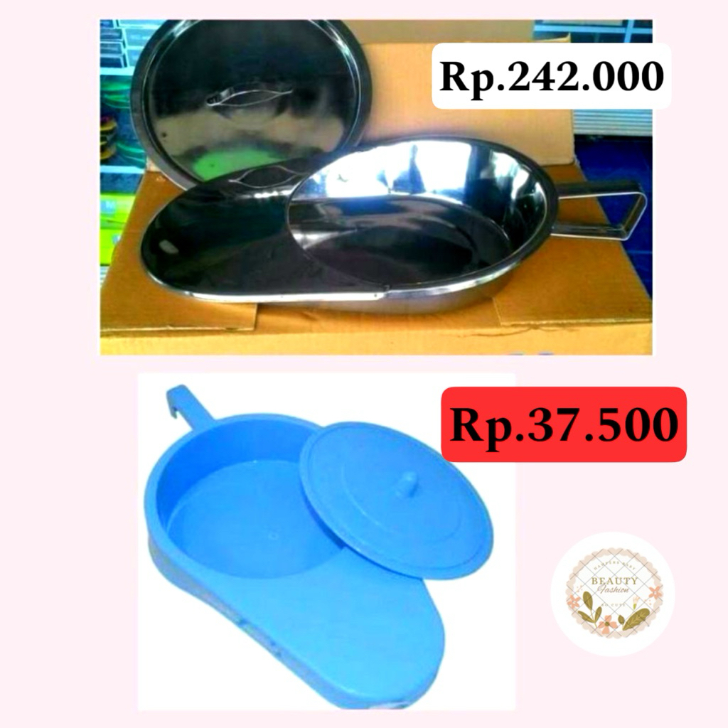 Jual Pispot BAB /Stik Pan untuk pria dan wanita pispot Biru dan pispot ...