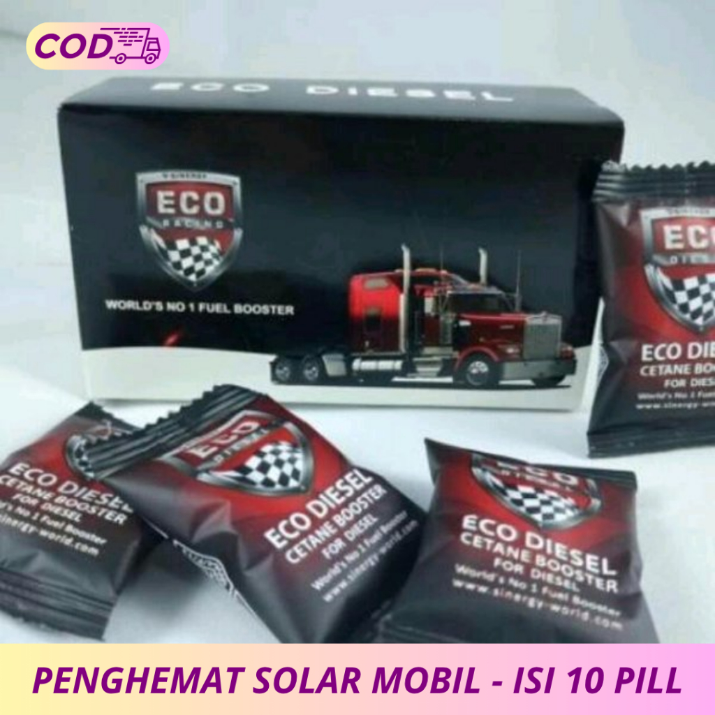 Jual Menghemat Bahan Bakar Solar - Khusus Mobil Diesel - 1 Kotak 10 ...