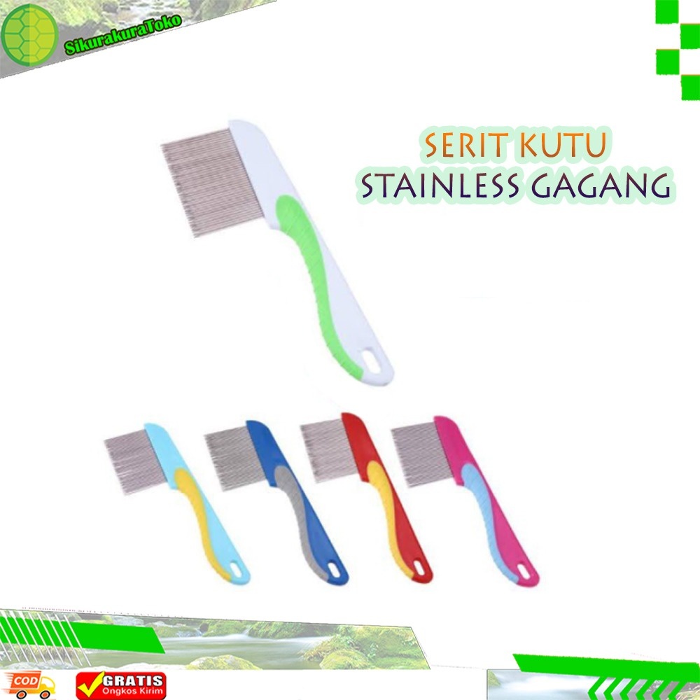 Jual (sko) SISIR KUTU / SERIT KUTU / SERIT BESI STAINLESS GAGANG ...