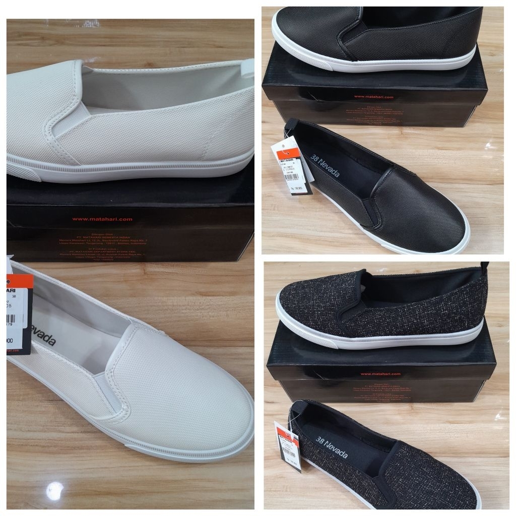 Jual Sepatu Nevada original slip on wanita | Shopee Indonesia