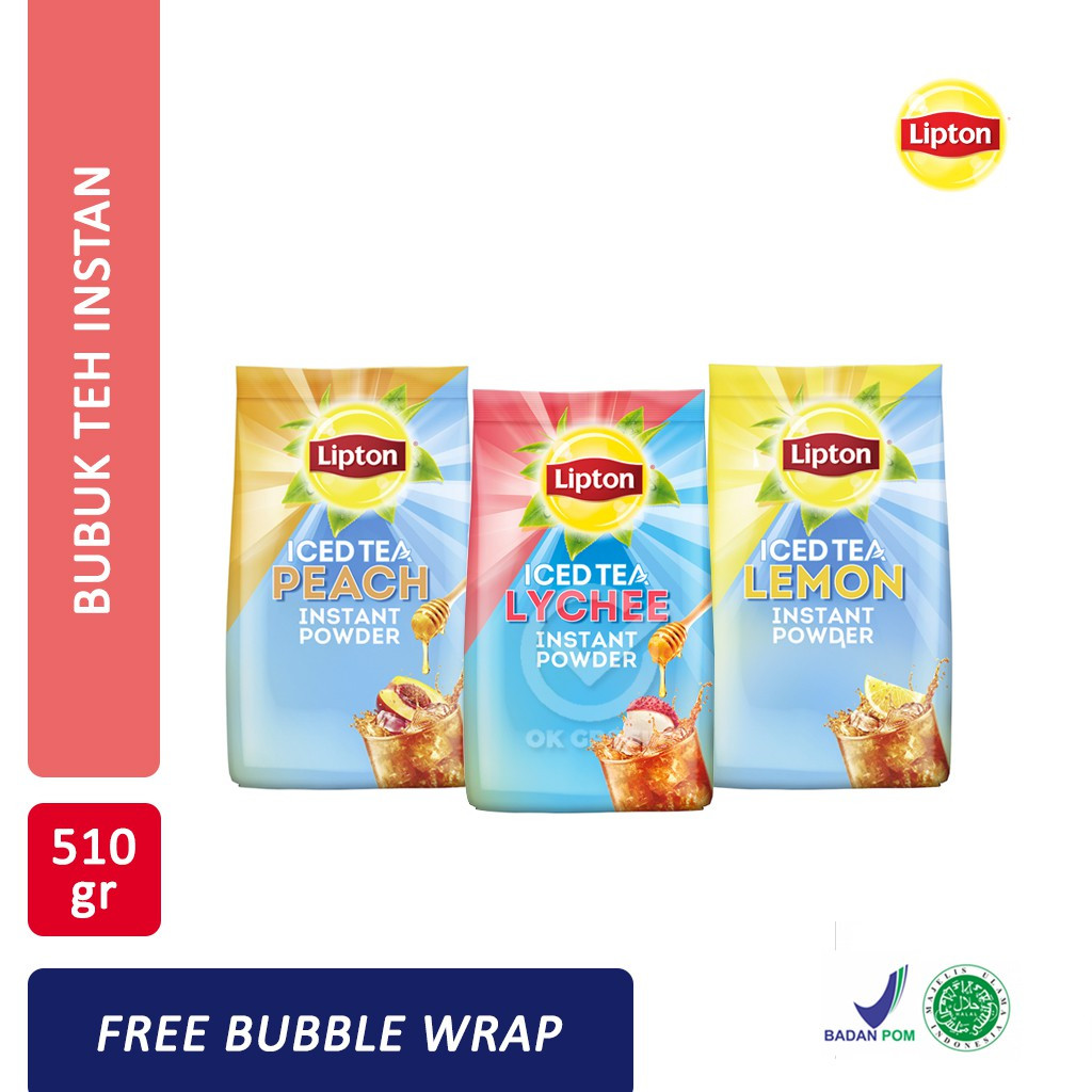 Jual Lipton Powder Iced Tea Made With Real Tea Bubuk Minuman Teh Instan ...