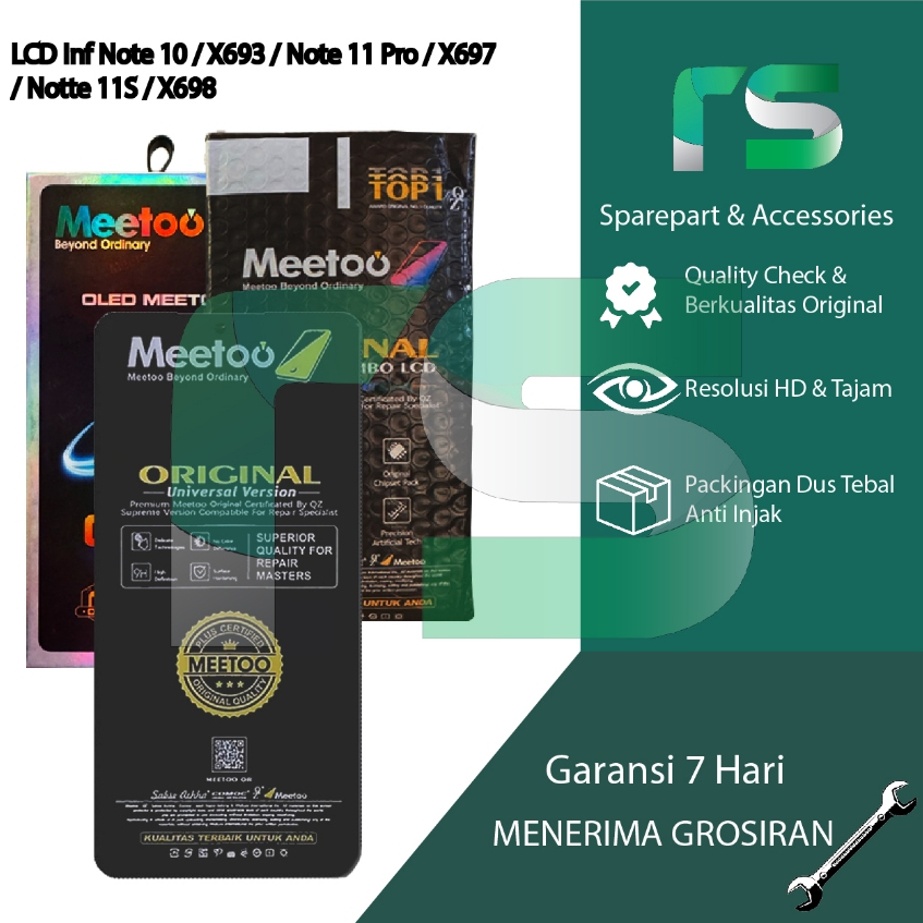 Jual LCD TOUCHSCREEN INF NOTE 10 (X693) / NOTE 11 PRO (X697) / NOTE 11S ...