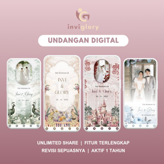 Jual Undangan Digital Pernikahan Website Online Premium | Undangan Web ...
