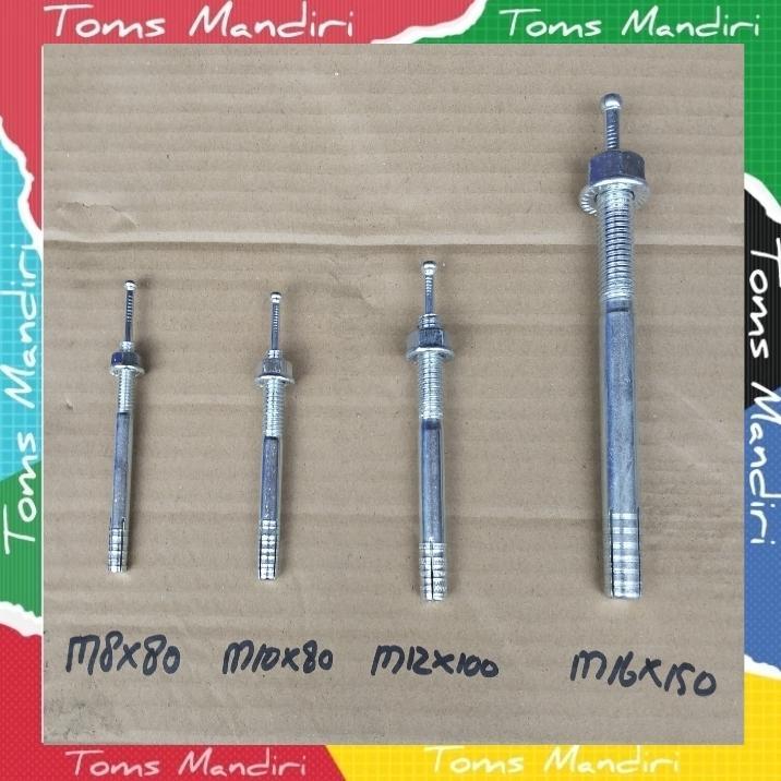 Jual Hit Anchor /Dynabolt Ketok / High Angkur / High Anchor | Shopee ...