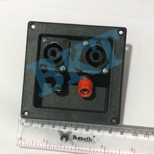 Jual TERMINAL BOX SPEAKER BIDING & 2 SOKET SPIKON (TERMINAL 2 IN 1 ...