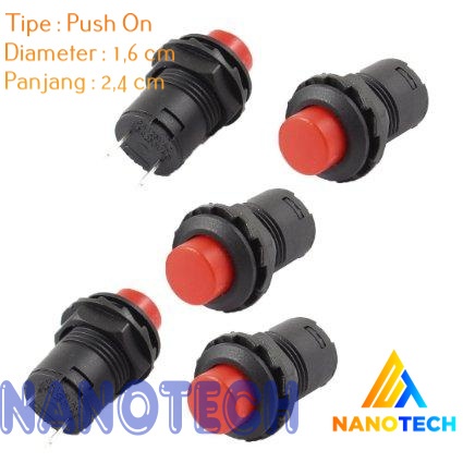 Jual Saklar Push On Bulat Kecil | Shopee Indonesia