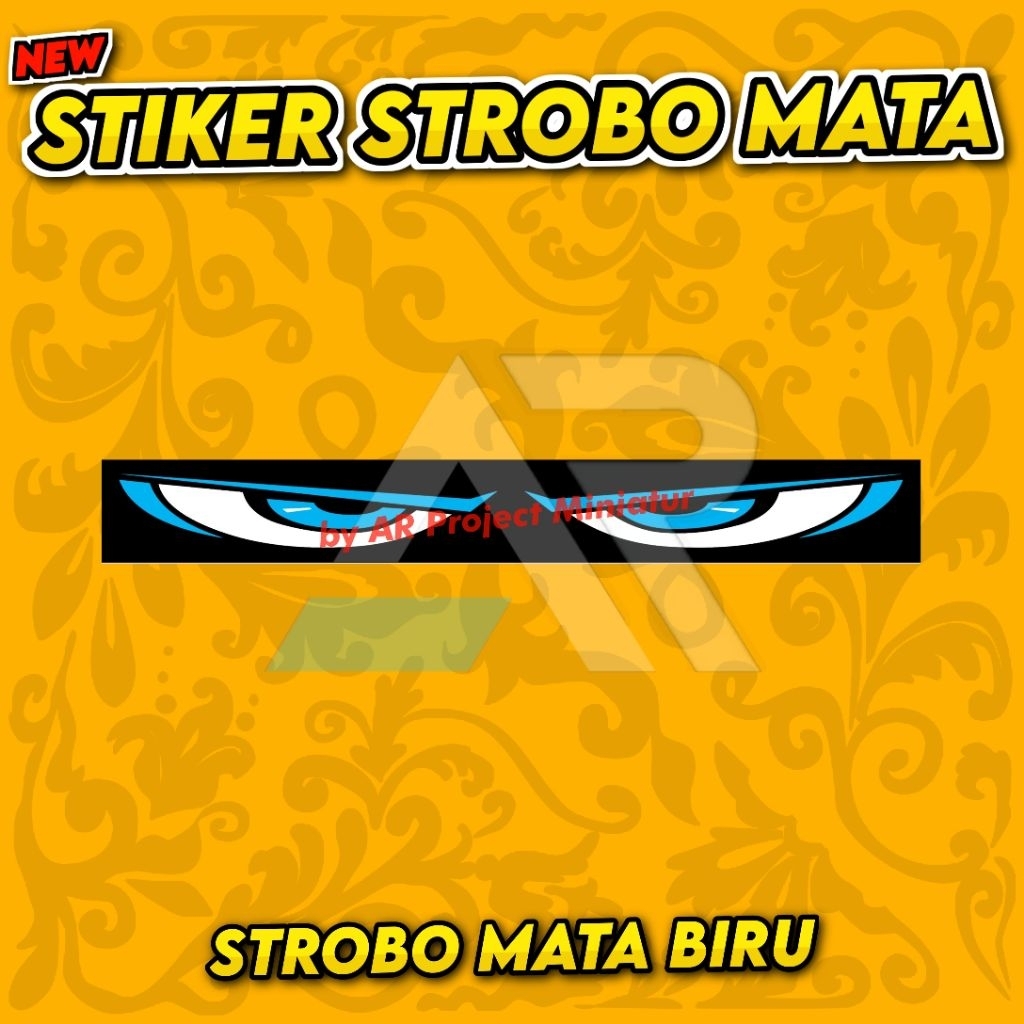 Jual STIKER STROBO MATA BUS RKC | Shopee Indonesia