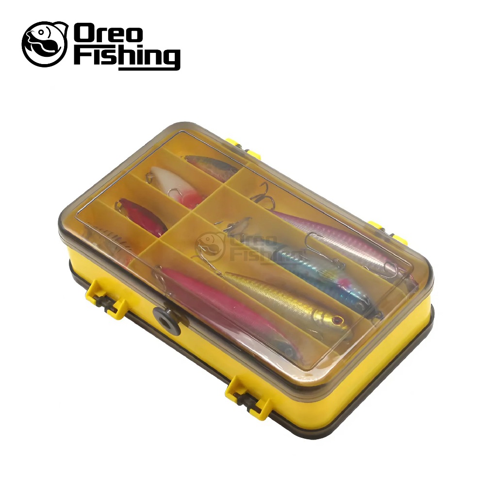Jual Box Kotak Penyimpanan Umpan Kail 2 Sisi Box Umpan Kail Pancing Tackle Box Lure Minnow ...