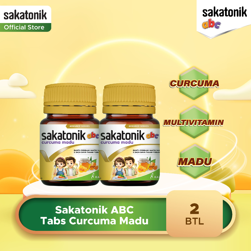 Jual Sakatonik Abc isi 2 Botol - Multivitamin Tumbuh Kembang Anak ...