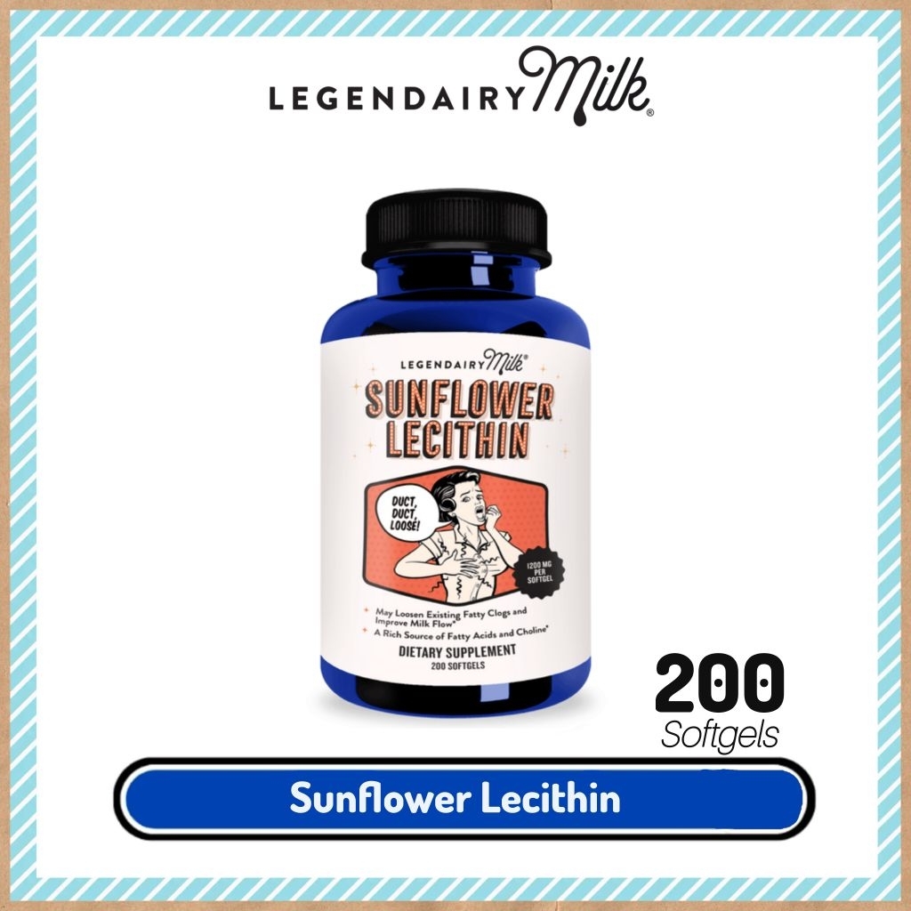 Jual Legendairy Milk Sunflower Lecithin - 200 Capsules | Shopee Indonesia