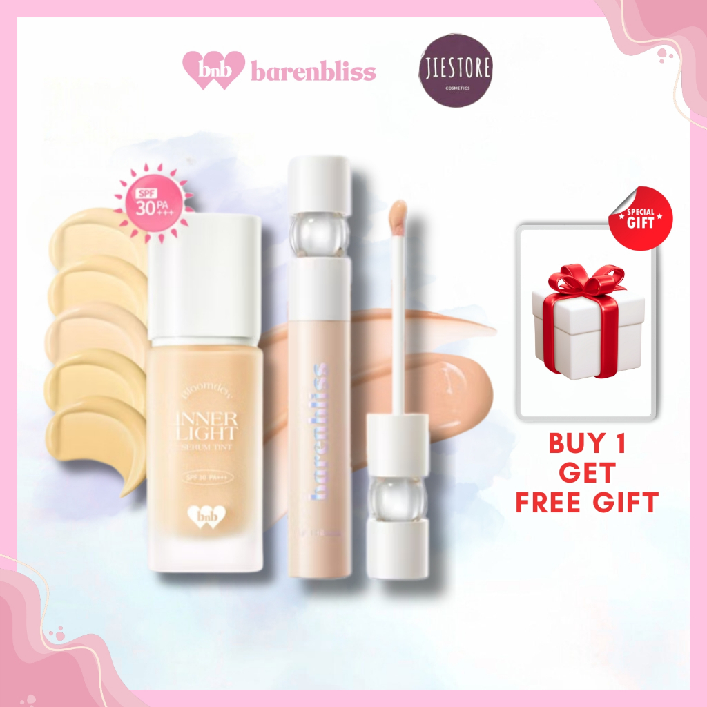 Jual BNB Barenbliss Bloomdew Inner Light Serum Tint Skin Tint Serum Glowy & Dewy Finish | Aqua ...