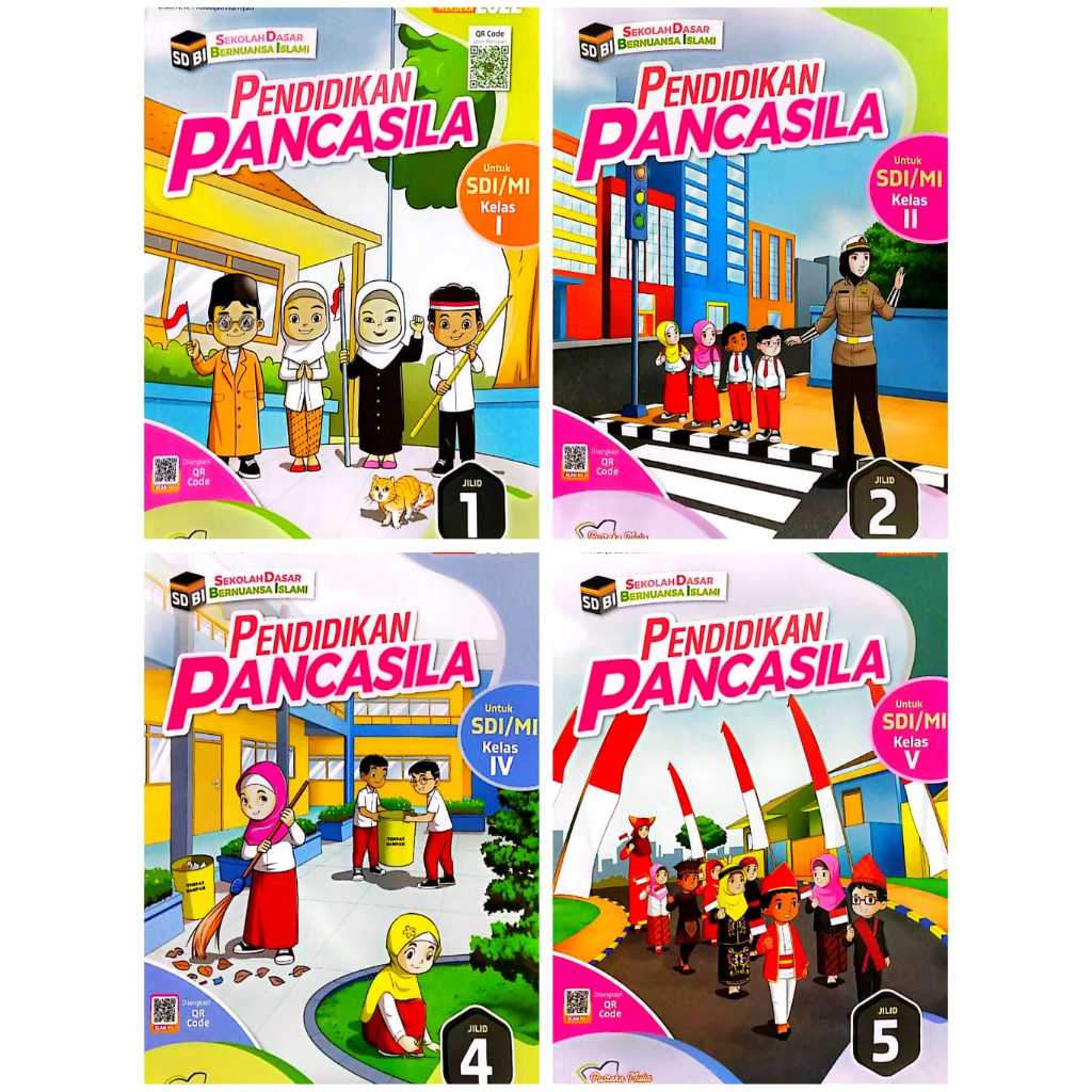 Jual Buku Paket Pendidikan Pancasila Seri SDBI SD/MI Pustaka Mulia Kurikulum Merdeka | Shopee ...