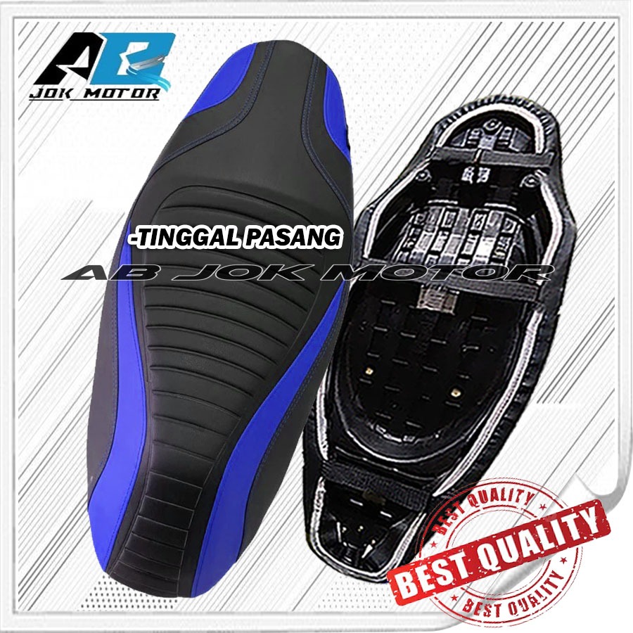 Jual COVER JOK MOTOR TALI KARET EMBOS BUSA MODEL LIPAN LANGSUNG PASANG ...