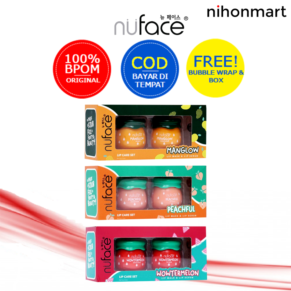 Jual Nuface Lip Care Set (Lip Scrub & Lip Mask) 2x5g | Shopee Indonesia